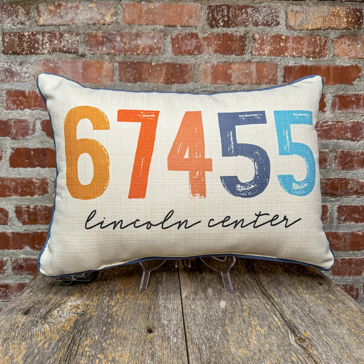 Sunshine Zip Code Lumber Pillow – Seirer's Clothing